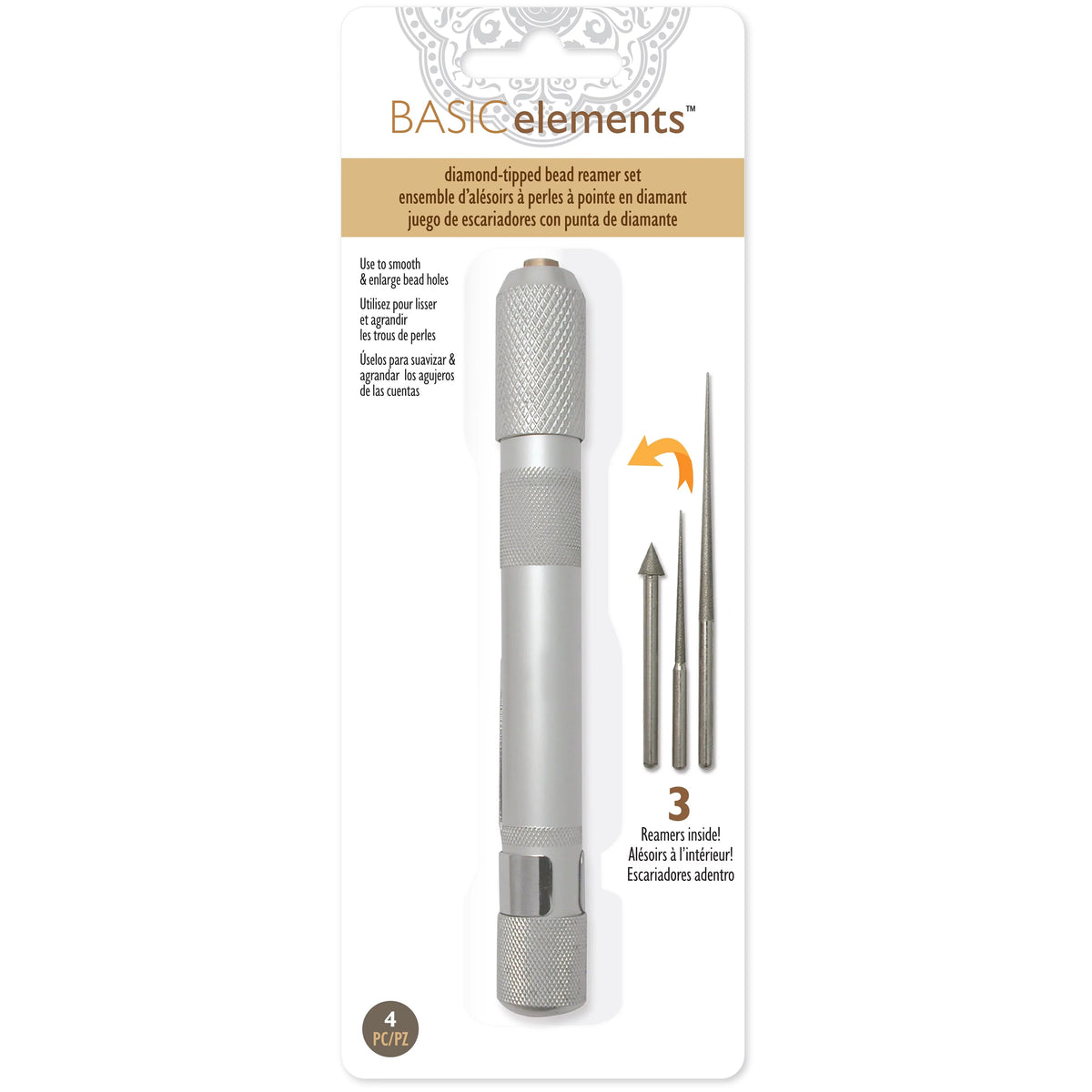 Diamond Coated Bead Reamer — Myron Toback Inc.