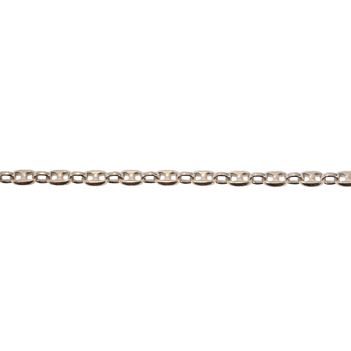 Sterling Silver 2.7MM Puffed Anchor Chain — Myron Toback Inc.