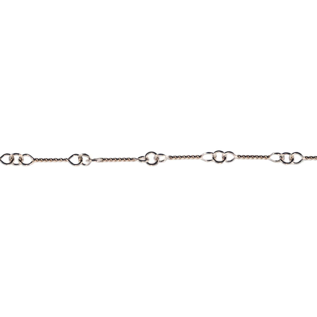 Sterling Silver Fancy Dog Bone Chain — Myron Toback Inc.