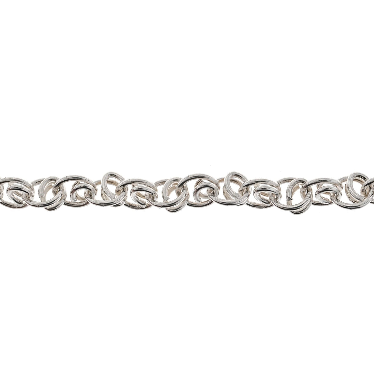 Sterling Silver Snail Chain — Myron Toback Inc.