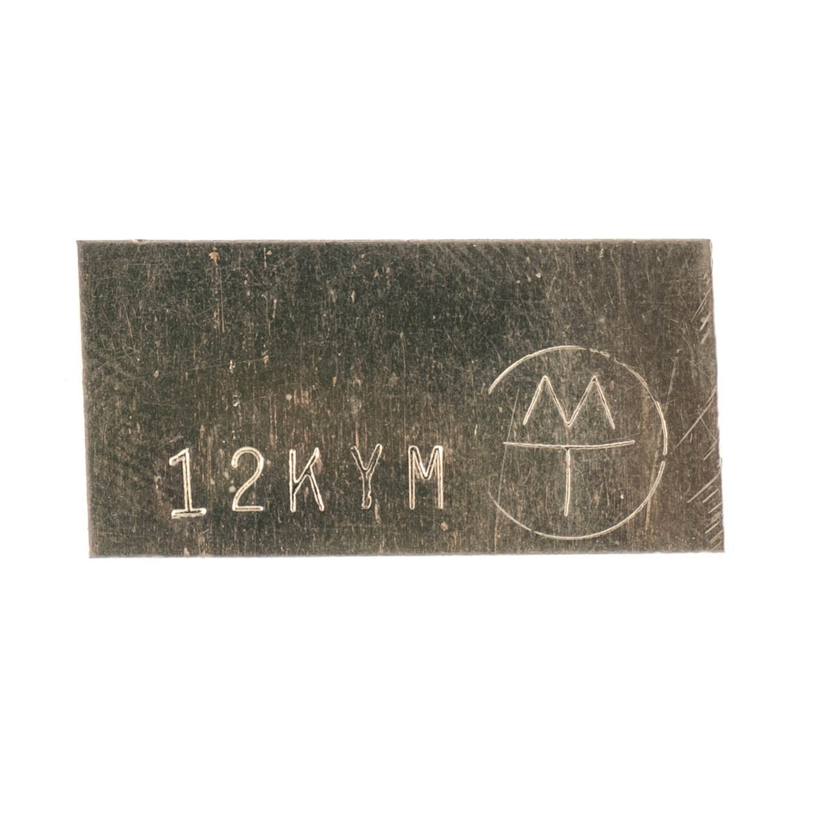 12K Yellow Medium Gold Solder Sheet — Myron Toback Inc.