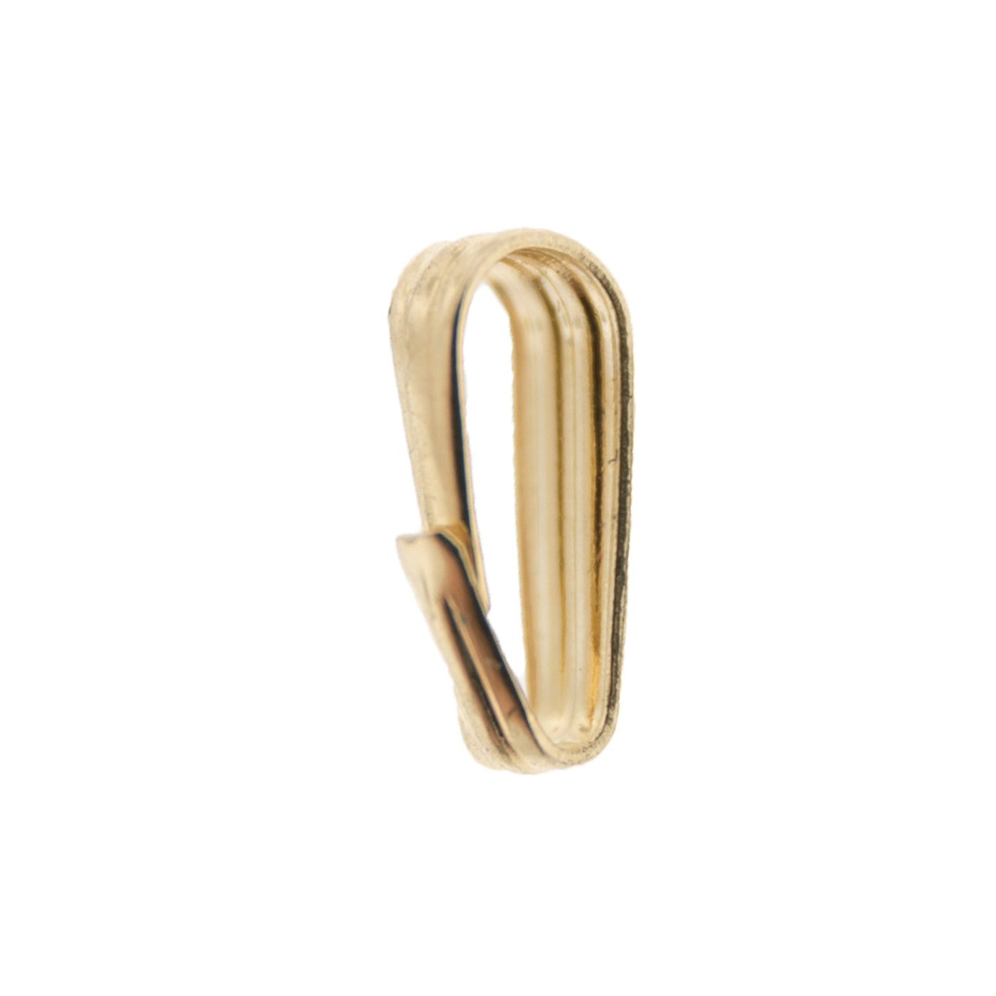 14K Yellow Snap Locket Bail — Myron Toback Inc.