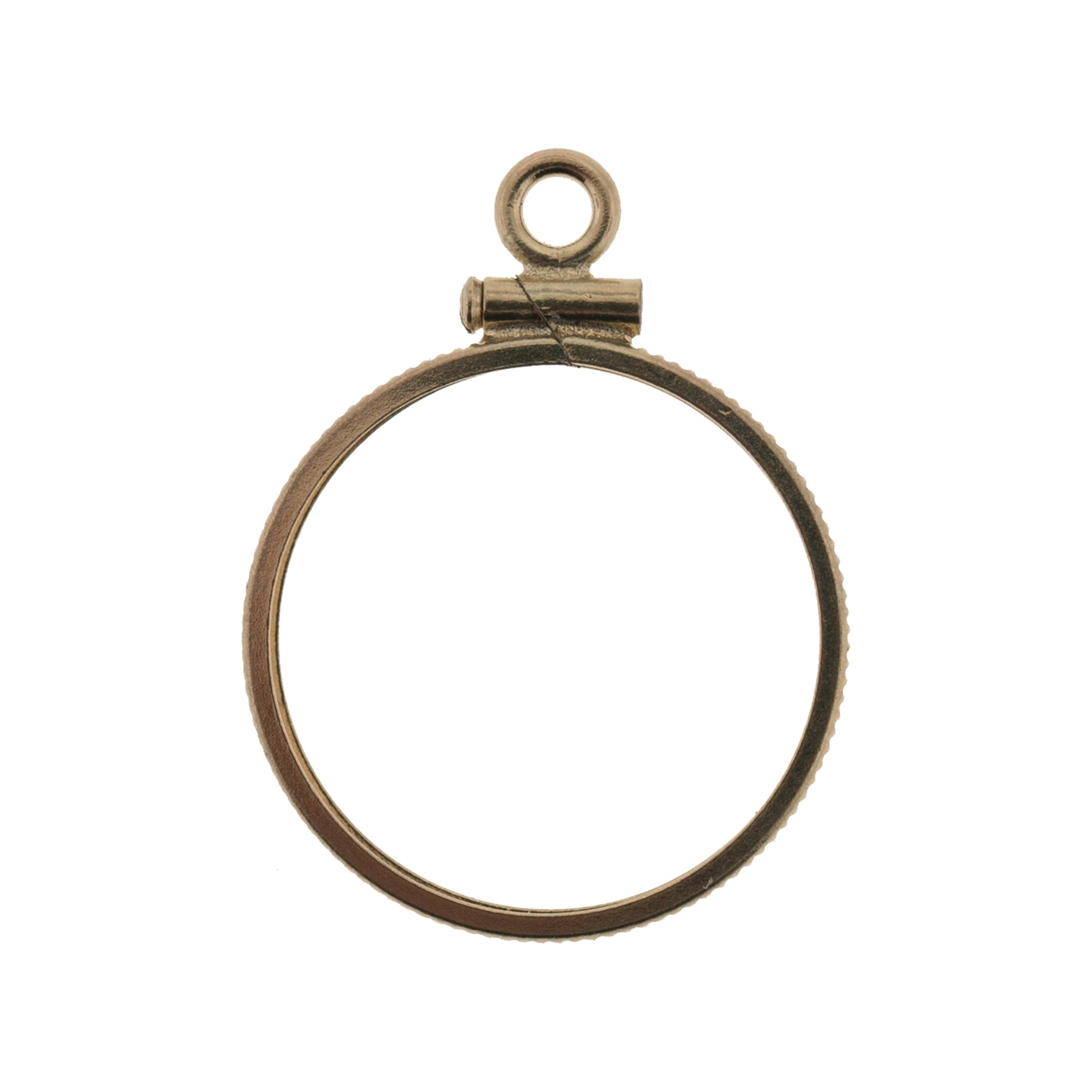 14/20 Yellow Gold-Filled Filled Coin Frame — Myron Toback Inc.