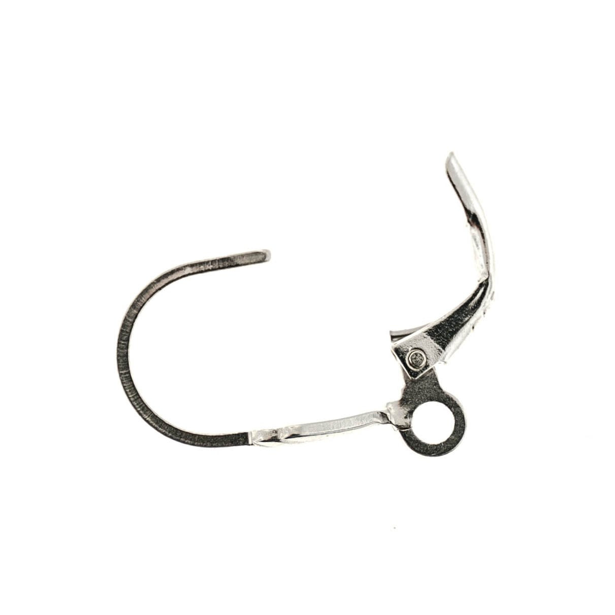 Sterling Silver Lever Back — Myron Toback Inc.