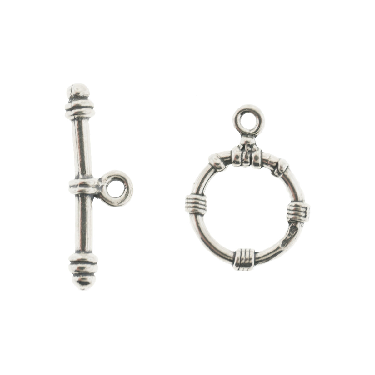 Sterling Silver Toggle Lock — Myron Toback Inc.